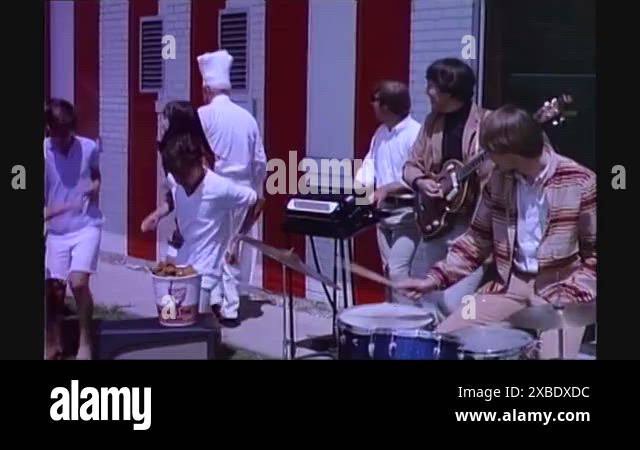 1967 - In this exploitation movie, a rock band performs outside a KFC ...