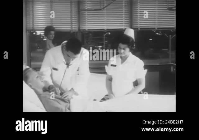 1960s - US Army nurses receive practical training at the Brooke Army ...