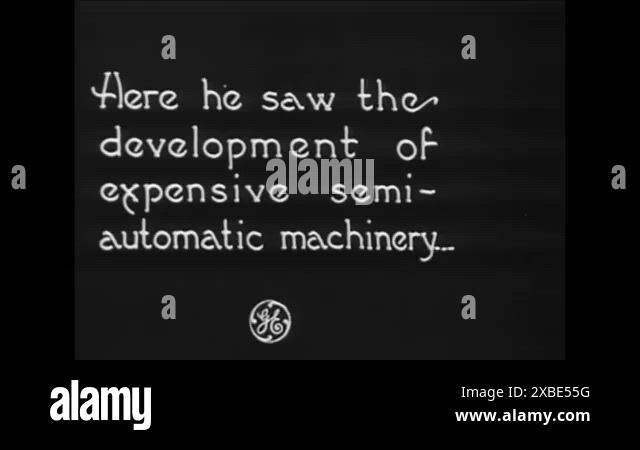 1920s - Thomas Edison sees semi-automatic machinery that makes lamps at ...