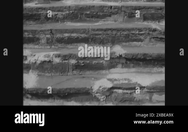 1965 - American general Bruce Clarke revisits a battlefield from the ...