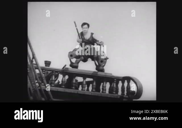 1926 - In this adventure movie, a pirate maneuvers an entire ship that ...