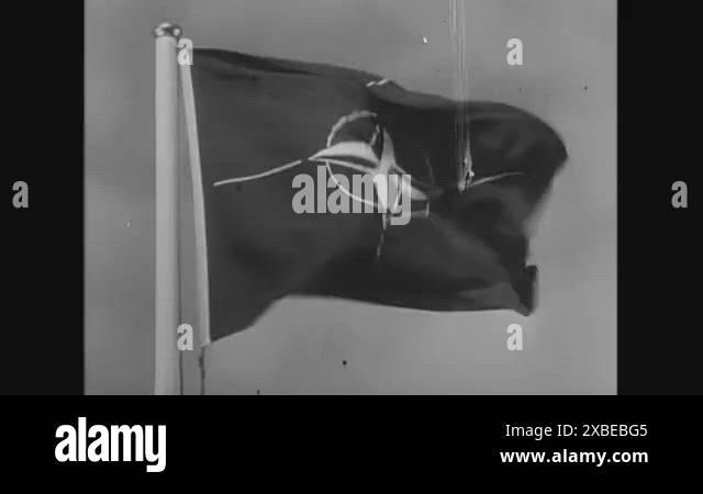 1955 - West Germany is officially welcomed to NATO at the Paris, France ...