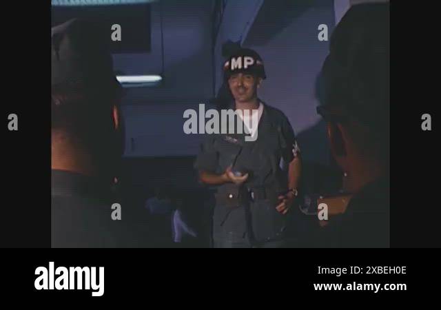 1969 - US Navy pilots are briefed after arriving at the Tan Son Nhut ...