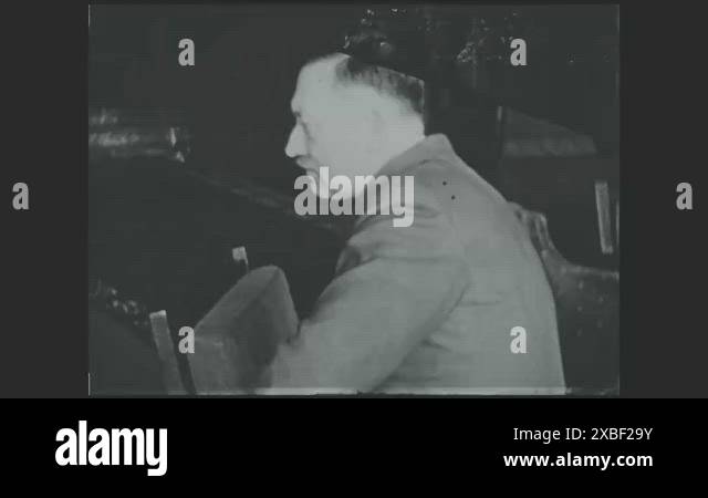 B&W, Hitler greeting and playing with children, kids playing with ...