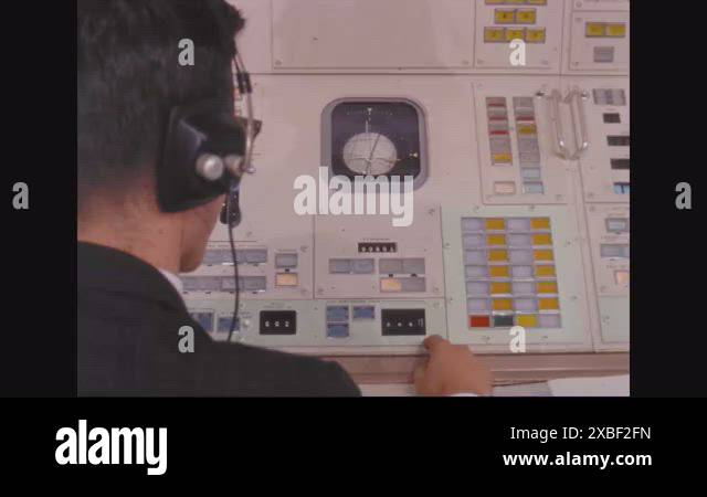 1966 - The control panel for the Apollo Mission Simulator, and the ...