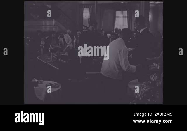 1940s - Adolf Hitler and Eva Braun’s family and friends at the bar and ...