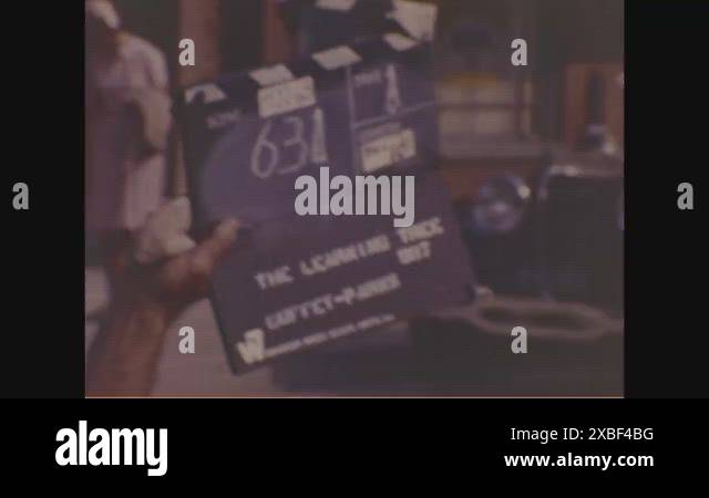 1969 - Behind-the-scenes footage shows a scene of The Learning Tree ...