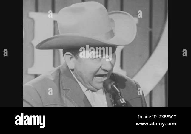 1968 - Tex Ritter performs at the Grand Ole Opry, and talks about the ...