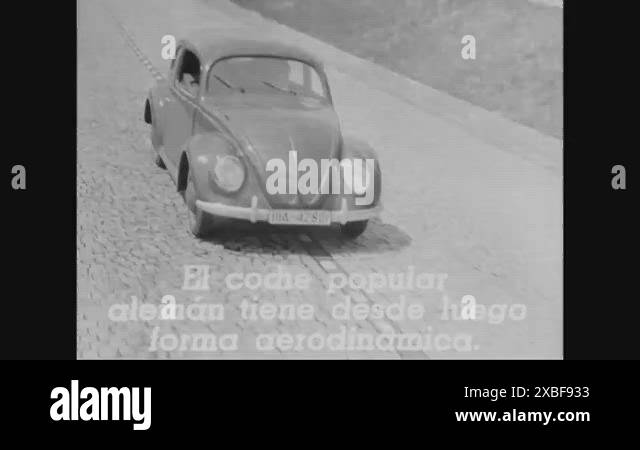 1940s - The aerodynamics of a Volkswagen, a sportscar, and a train are ...