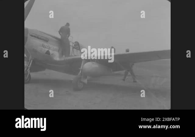 1944 - Captain Andrew Turner gets into his bomber and starts the engine ...