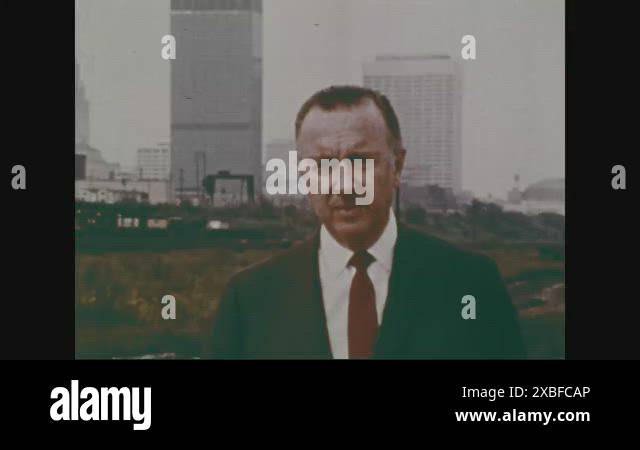 1968 - Walter Cronkite introduces a segment on the problem of ...