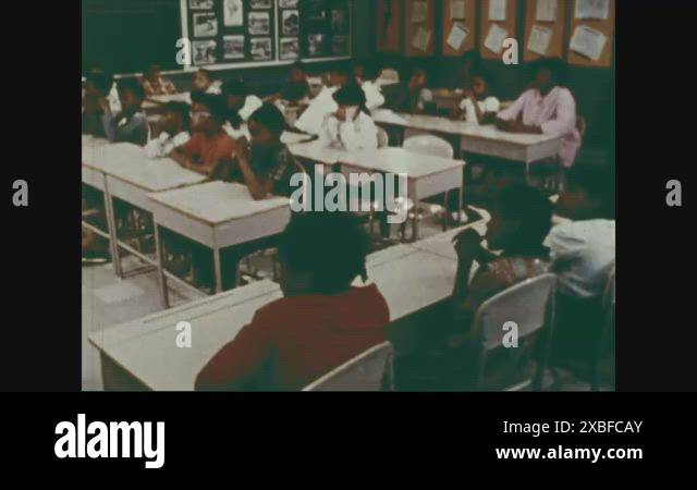 1968 - Students receive elementary school and vocational education in ...
