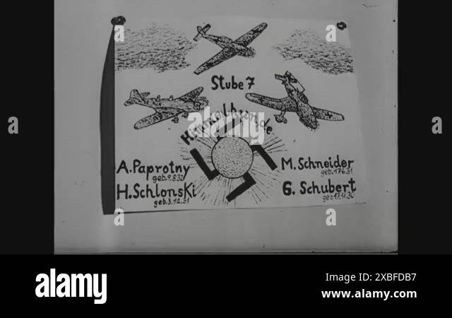 1942 - Boys of the Hitler Youth are woken up in their dorm then go to ...