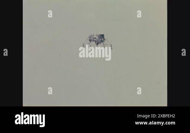 1968 - NASA astronaut Neil Armstrong ejects just in time from a LLRV in ...