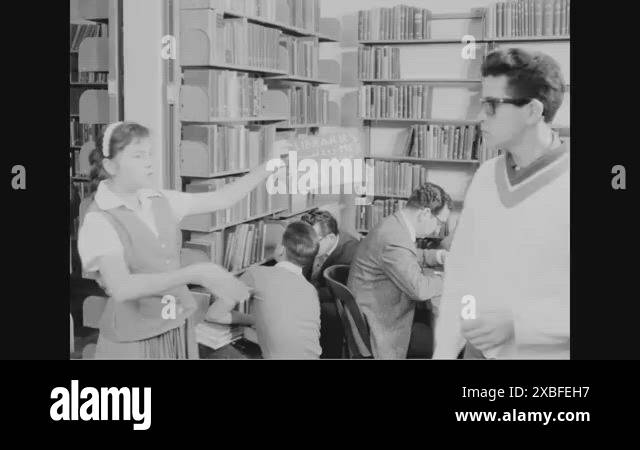 1950s - Patrons of the Benjamin Franklin Library at the US Embassy in ...