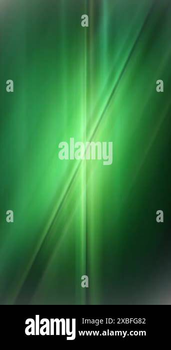Vertical video - dynamic green background with fast moving waves of ...