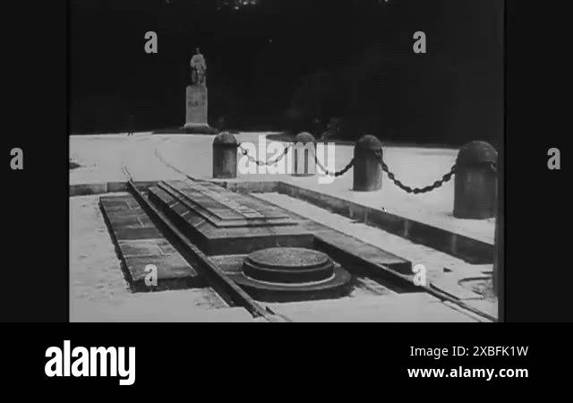 1940 - The monuments commemorating the 1918 Armistice is seen in ...