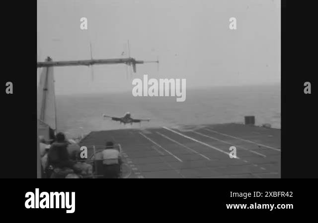 1951 - An F9F crashes on the USS Midway aircraft carrier and bursts ...