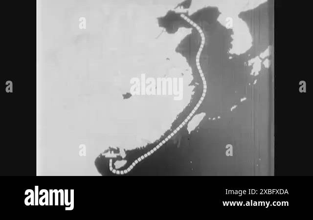 A Japanese propaganda film from World War II showing the Japanese navy ...