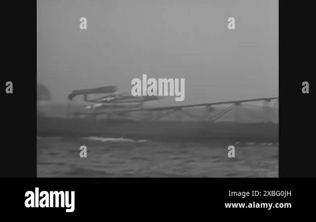 1948 - A guided missile is launched from the USS Cusk, after which the ...