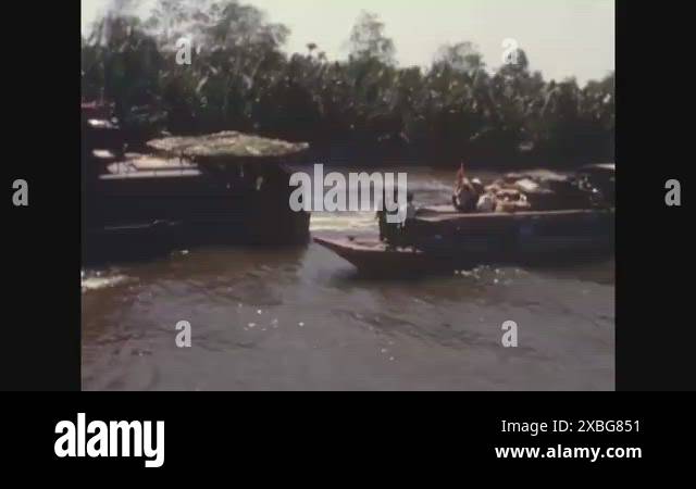 South Vietnamese soldiers and United States Marines board and land in ...