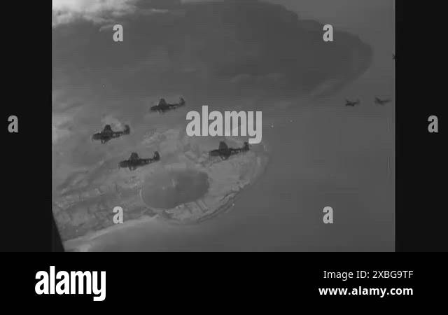 A squadron of warplanes are shown in flight during the Formosa Air ...