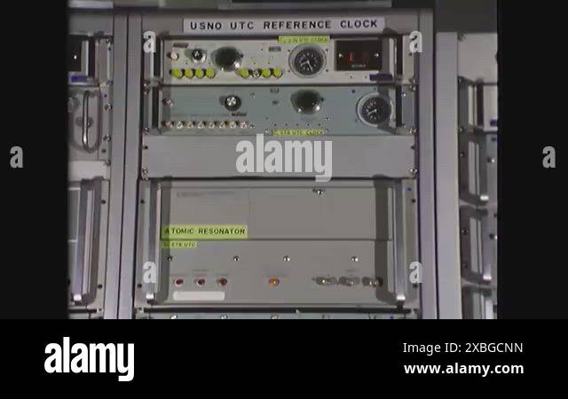 A reference clock and an atomic resonator are shown at United States ...