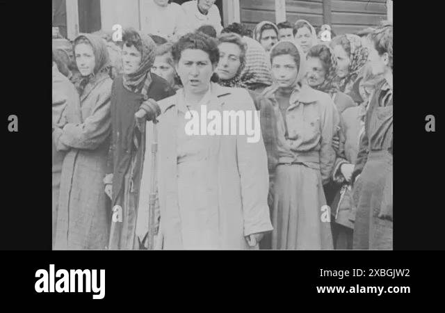 Female prison describes her experience a Belsen concentration camp ...