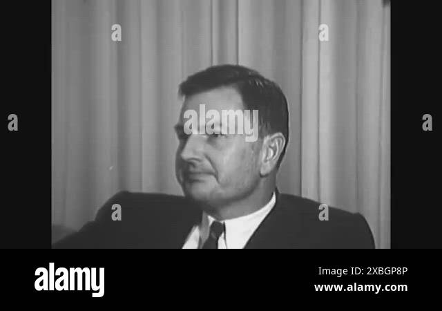 1960s - A French reporter concludes an interview with David Rockefeller ...