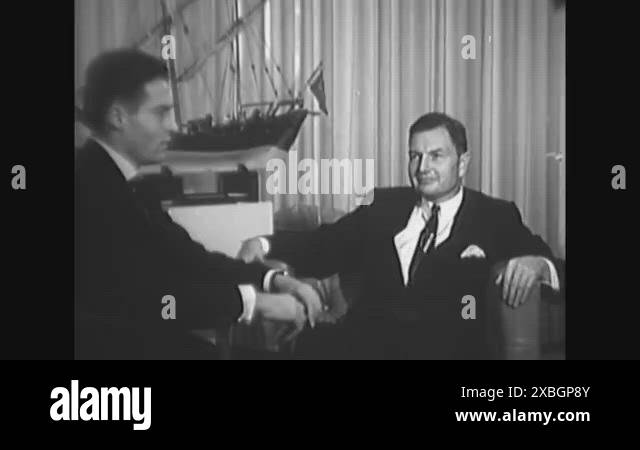 1960s - A French reporter interviews David Rockefeller about the Chase ...