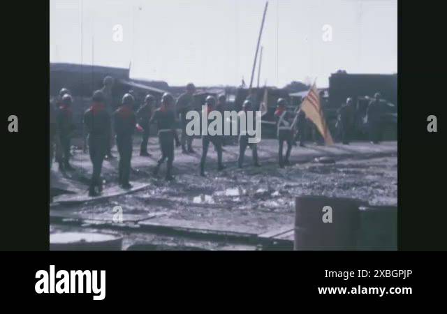 1969 - A ceremony begins changing the command of FSB Danger from ...