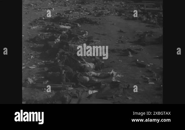 1944 - Dead Nazi soldiers are seen lying on various battlefields and ...