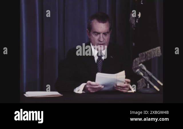 1973 - President Nixon honours the POW’s and Missing in Action soldiers ...