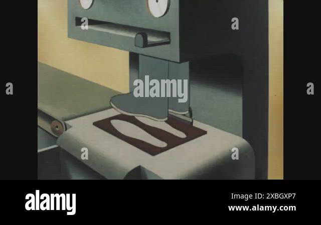 1952 - In this animated film, new machinery helps a shoemaker churn out ...