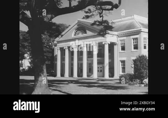 1941 - The Frame Building and chapel on the Pearl Harbor naval base are ...