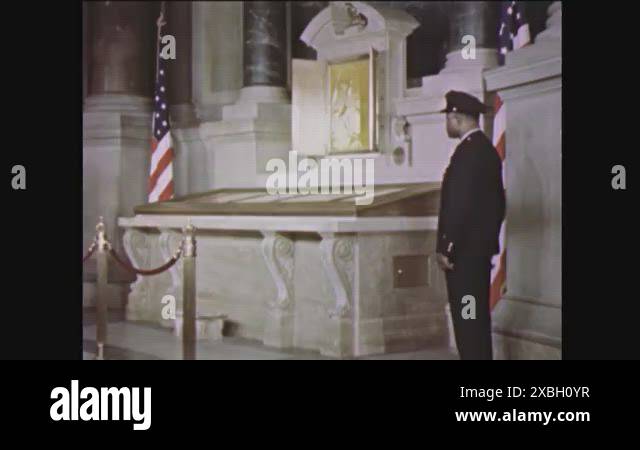 1949 - The display cases for the Declaration of Independence ...