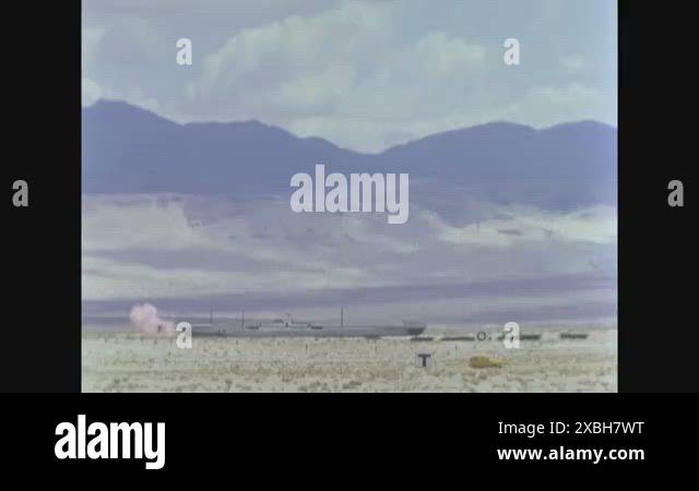 1963 - Multiple explosions hit the ground in China Lake as missiles and ...