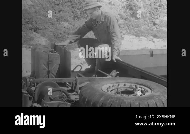 A film detailing the specifics of the 1940s Amphibious Warfare DUKW ...