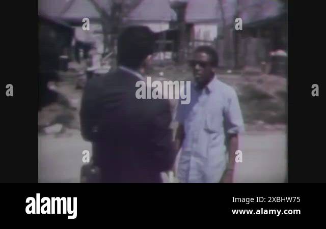 1968 - A reporter introduces Coby Smith, a leader of the Civil Rights ...