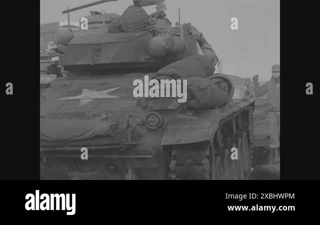 1950 - UN tanks drive onto a cargo ship during the evacuation of ...
