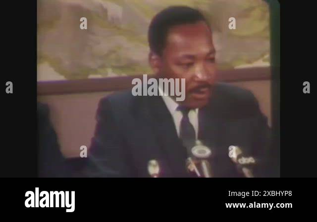 1968 - In an interview with the press, Martin Luther King speaks on ...