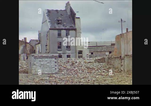 1944 - Driving through England, American war correspondents are stopped ...