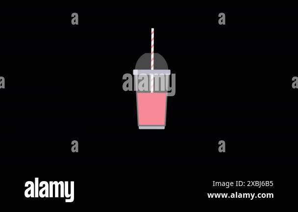 Milkshake cartoon Stock Videos & Footage - HD and 4K Video Clips - Alamy