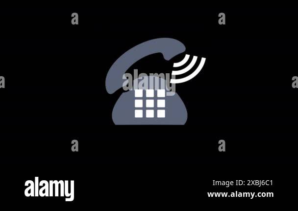 Traditional phone icon Stock Videos & Footage - HD and 4K Video Clips ...