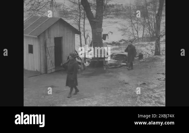 1919 - Soldiers at the 128th Infantry outpost in Germany and trained on ...