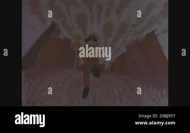 1970s - In this animated film, a hippo and rabbit are in a marching ...