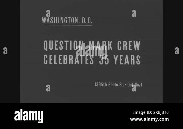 1964 - A celebration is held at Bolling Air Force Base, honoring the ...