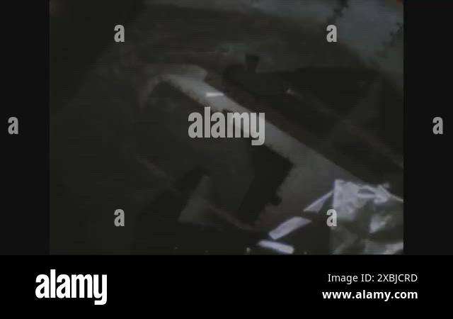 1969 - The Apollo 10 lunar module undergoes staging after the command ...