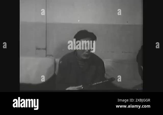 1968 - Kim Shin-Jo, a captured North Korean raider, is interrogated ...