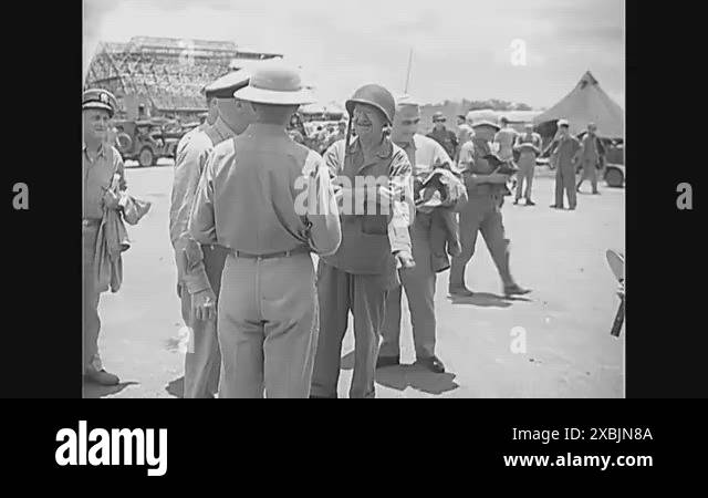 Admirals Chester Nimitz, Raymond Spruance and Ernest King meet with ...